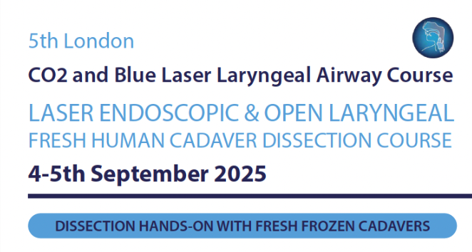 5th London Laser Laryngeal Airway Course | 4-5 September '25 London ...
